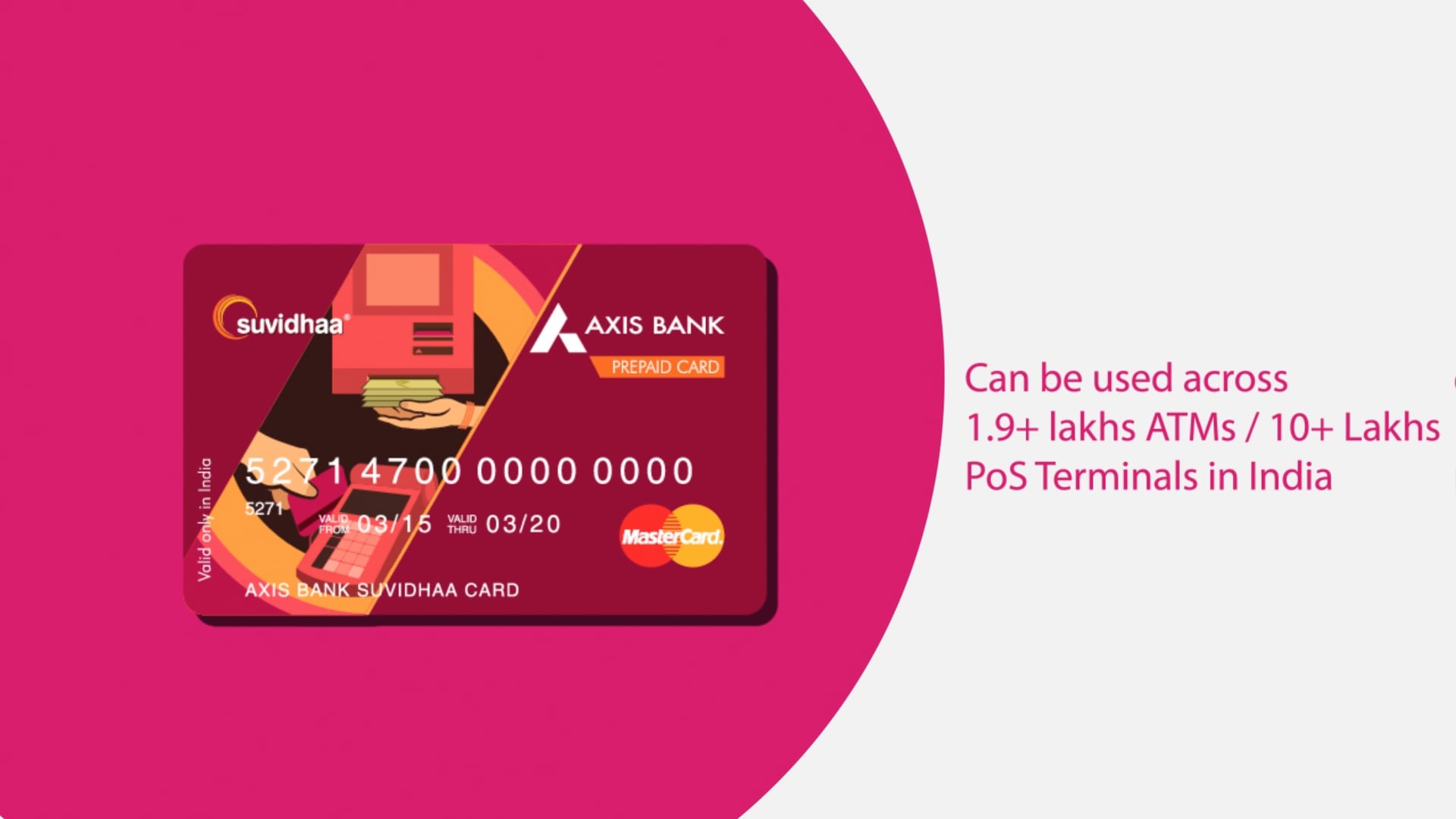 Axis Bank Suvidha Card on Vimeo