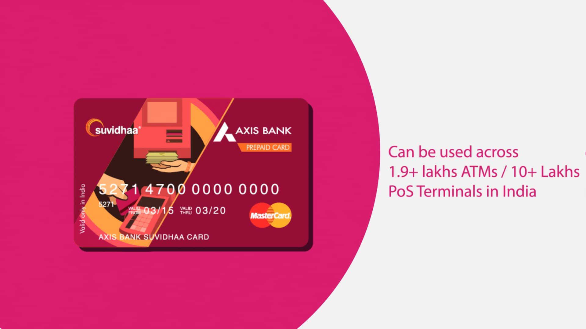 Axis Bank Suvidha Card on Vimeo