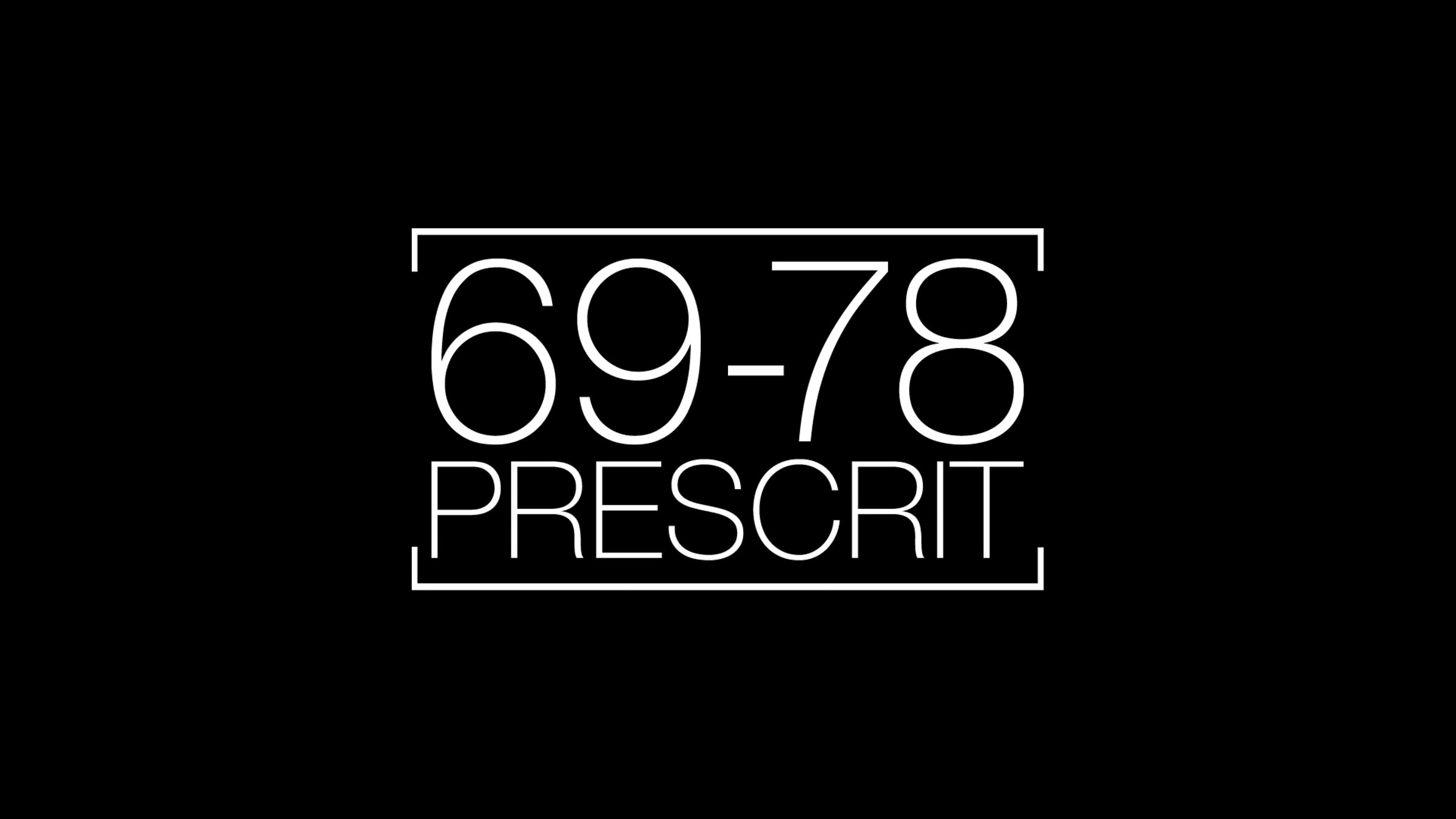 "69-78 Prescrit" Selects