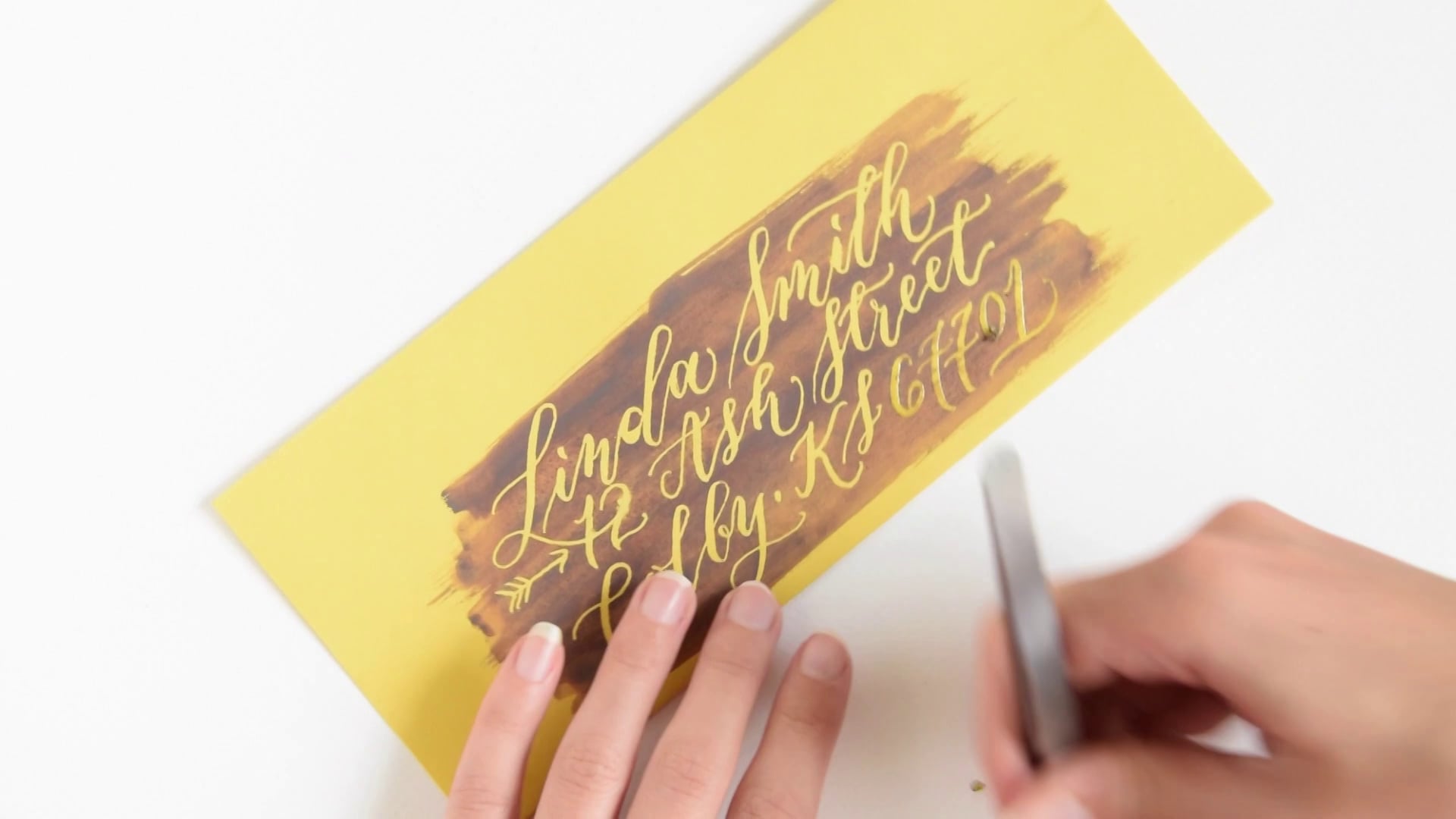 How to Create Calligraphy Using Art Masking Fluid on Vimeo