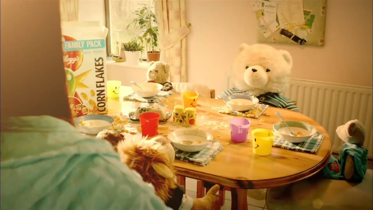 Teddy Bears Breakfast Kelloggs Cornflakes Commercial on Vimeo