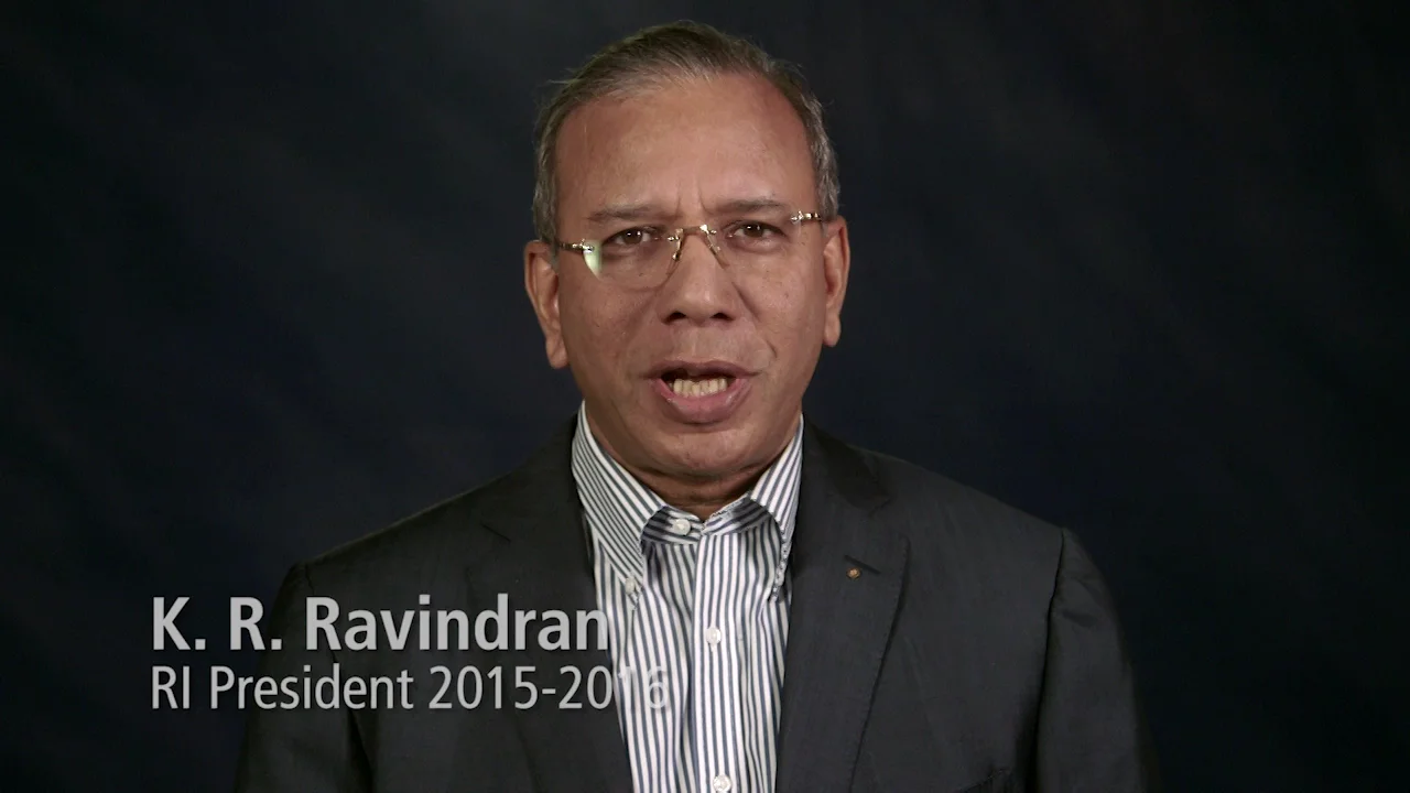 Rotary President K. R. Ravindran Introduces Rotary Global Rewards on Vimeo