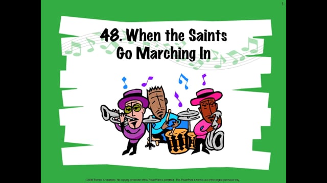When the Saints Go Marching In | MusicplayOnline