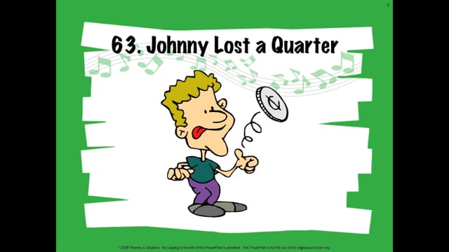 Johnny Lost a Quarter | MusicplayOnline