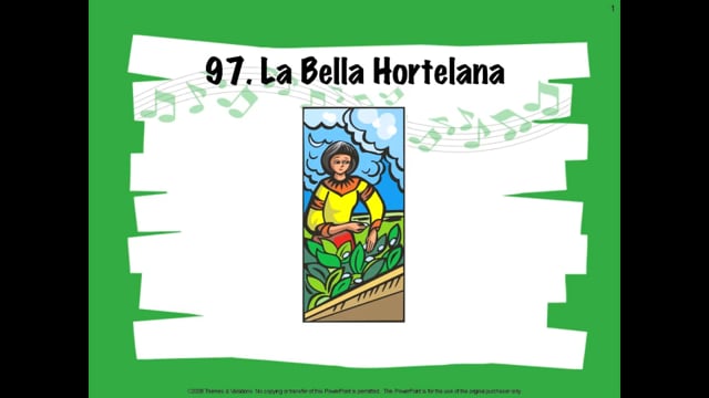 La bella hortelana | MusicplayOnline