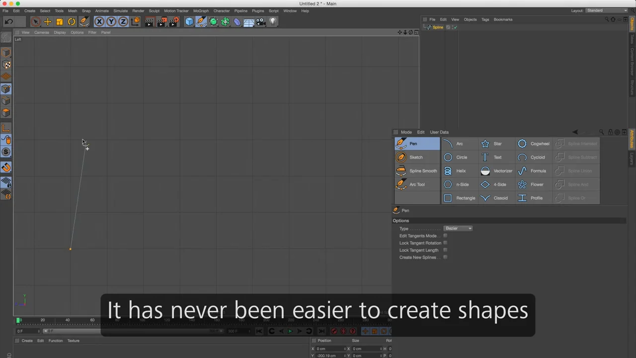 Cinema 4D R17 – Spline Tools on Vimeo