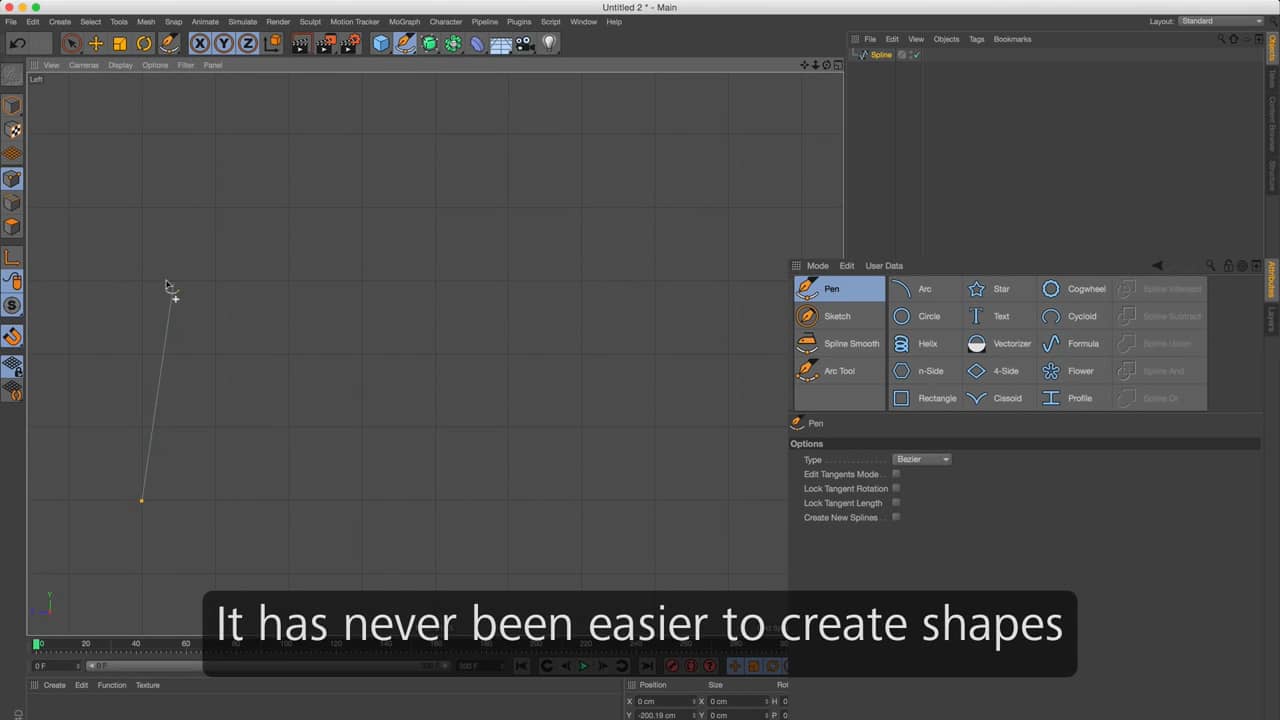 Cinema 4D R17 – Spline Tools on Vimeo