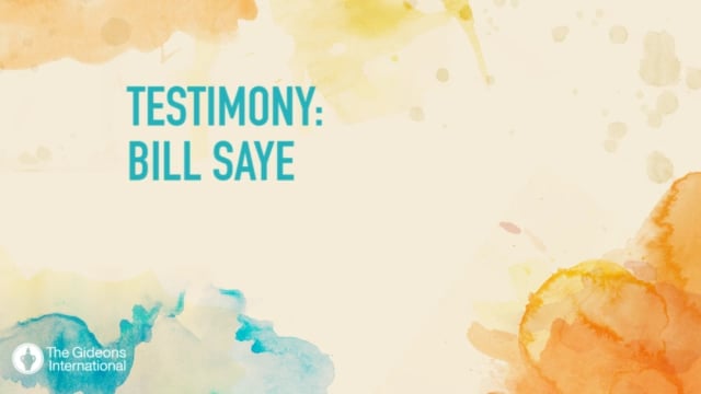 Testimony: Bill Saye