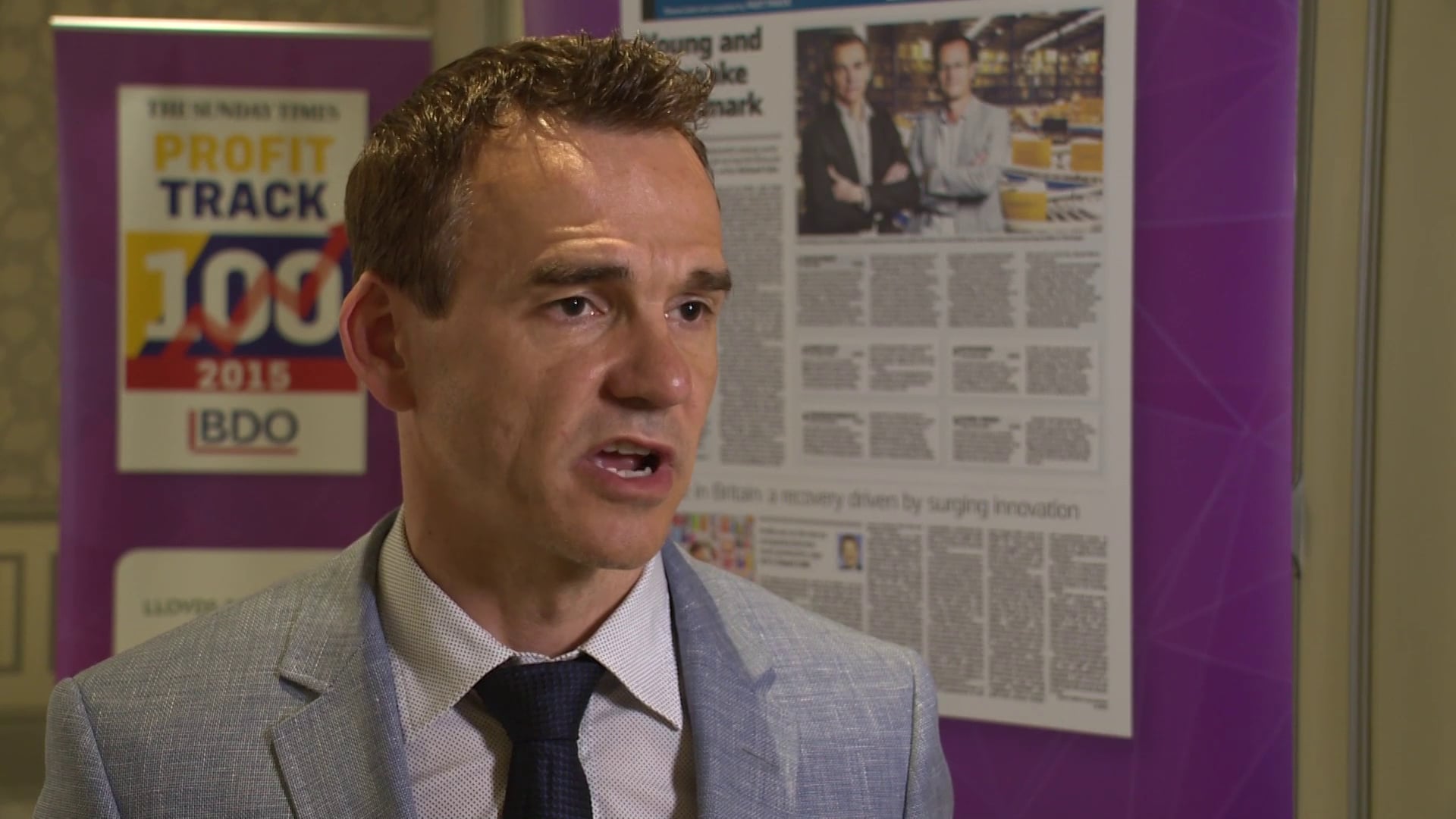 Matt Moulding at Profit Track 100 on Vimeo