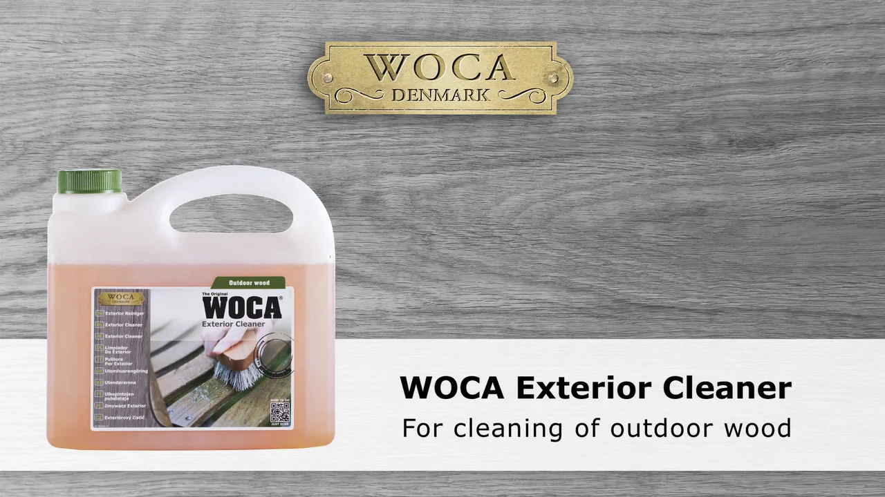 WOCA Exterior Cleaner-HD on Vimeo