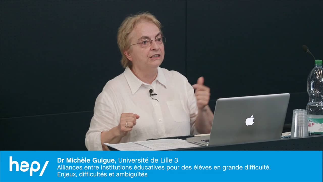 Michèle Guigue: "Alliances entre institutions éducatives pour des ...