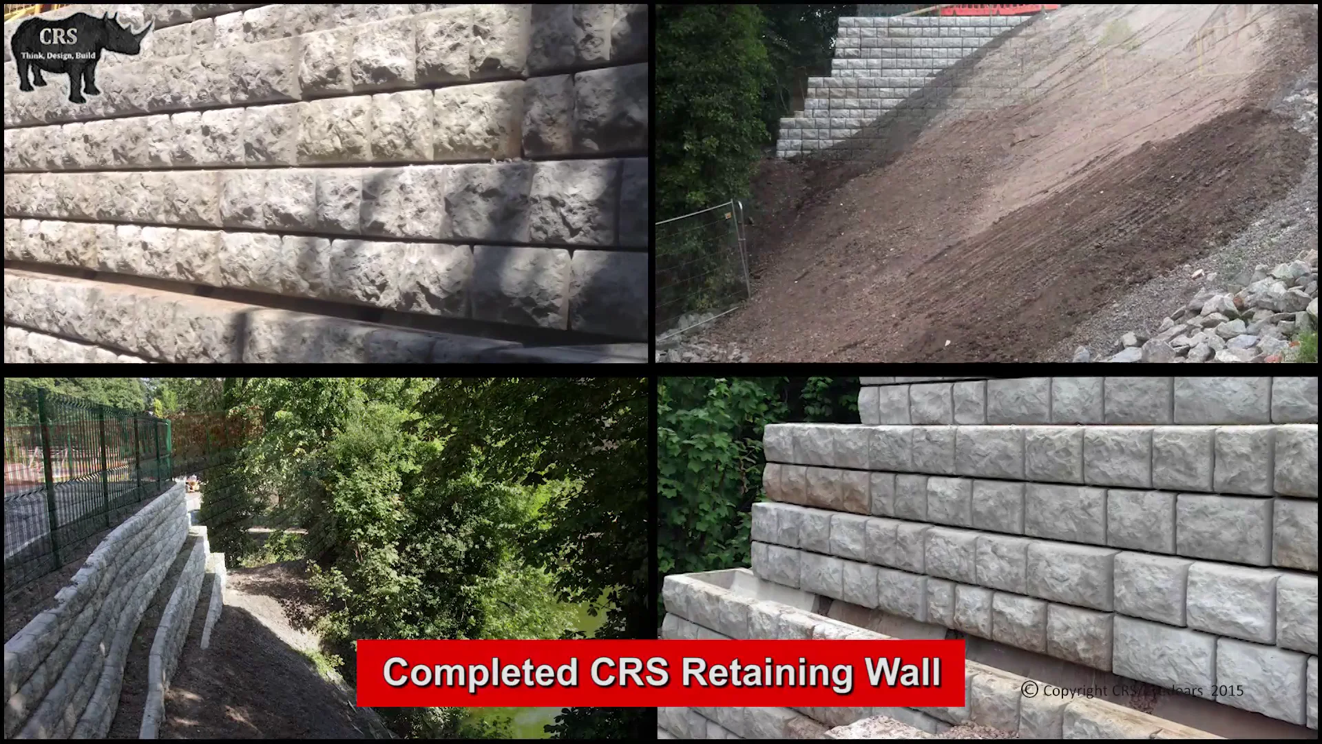 Another Retaining Wall from CRS installed in the Midlands June 2014 on ...