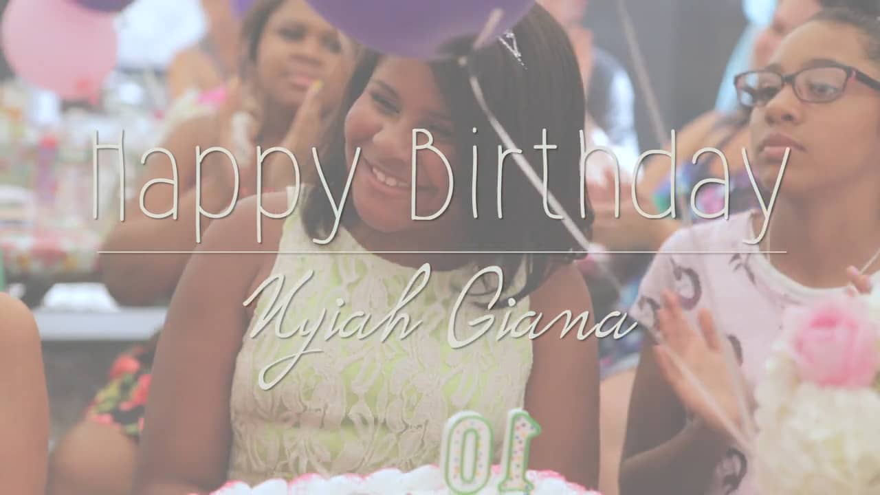 Nyiah's 10th Birthday Micro-Vid on Vimeo