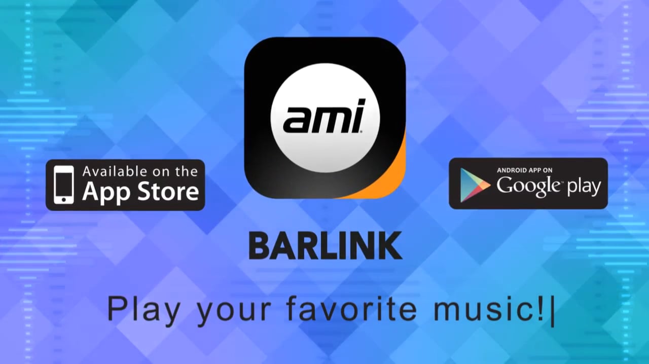 AMI BarLink 2.0 mobile application promo on Vimeo