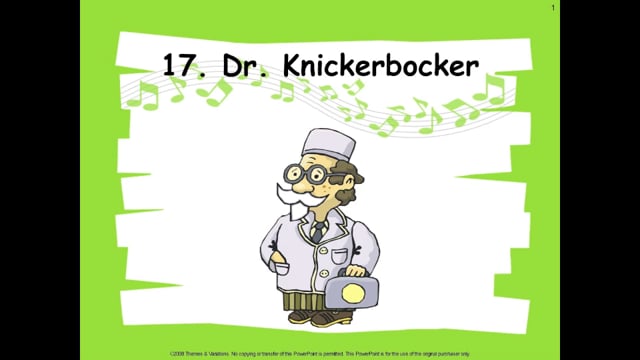 Dr. Knickerbocker | MusicplayOnline