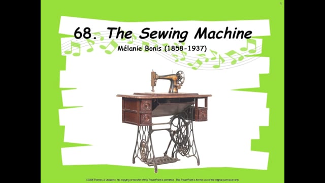 The Sewing Machine | MusicplayOnline
