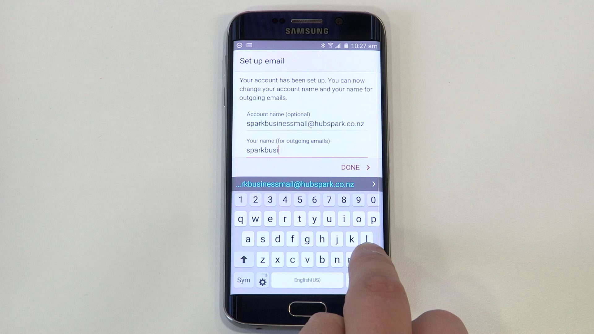 Business Mail AndroidDEMO on Vimeo