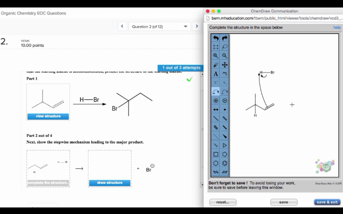 ChemDraw Mechanism on Vimeo