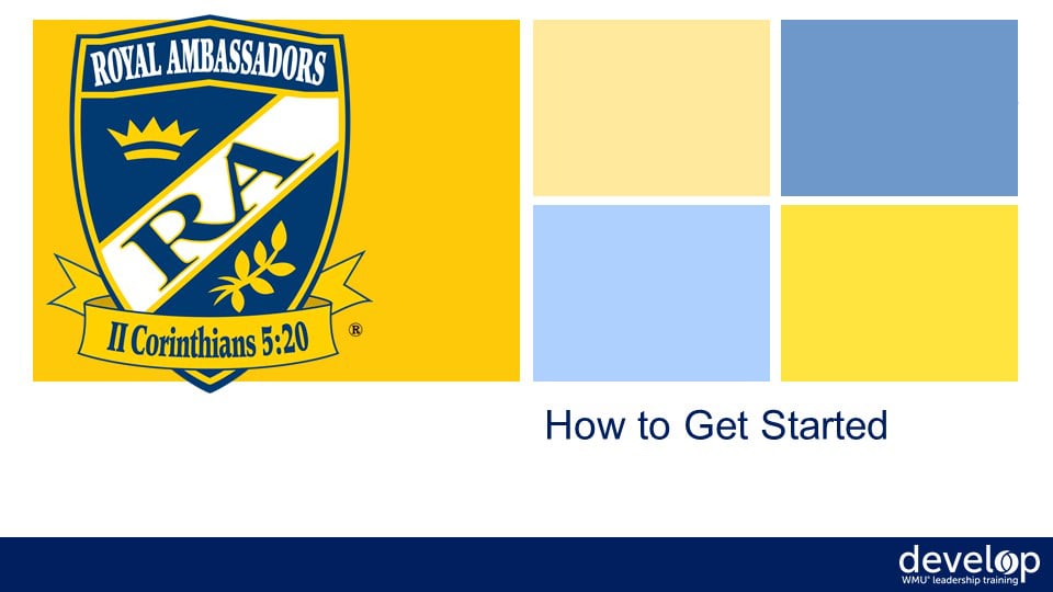 Get Started: Royal Ambassadors on Vimeo