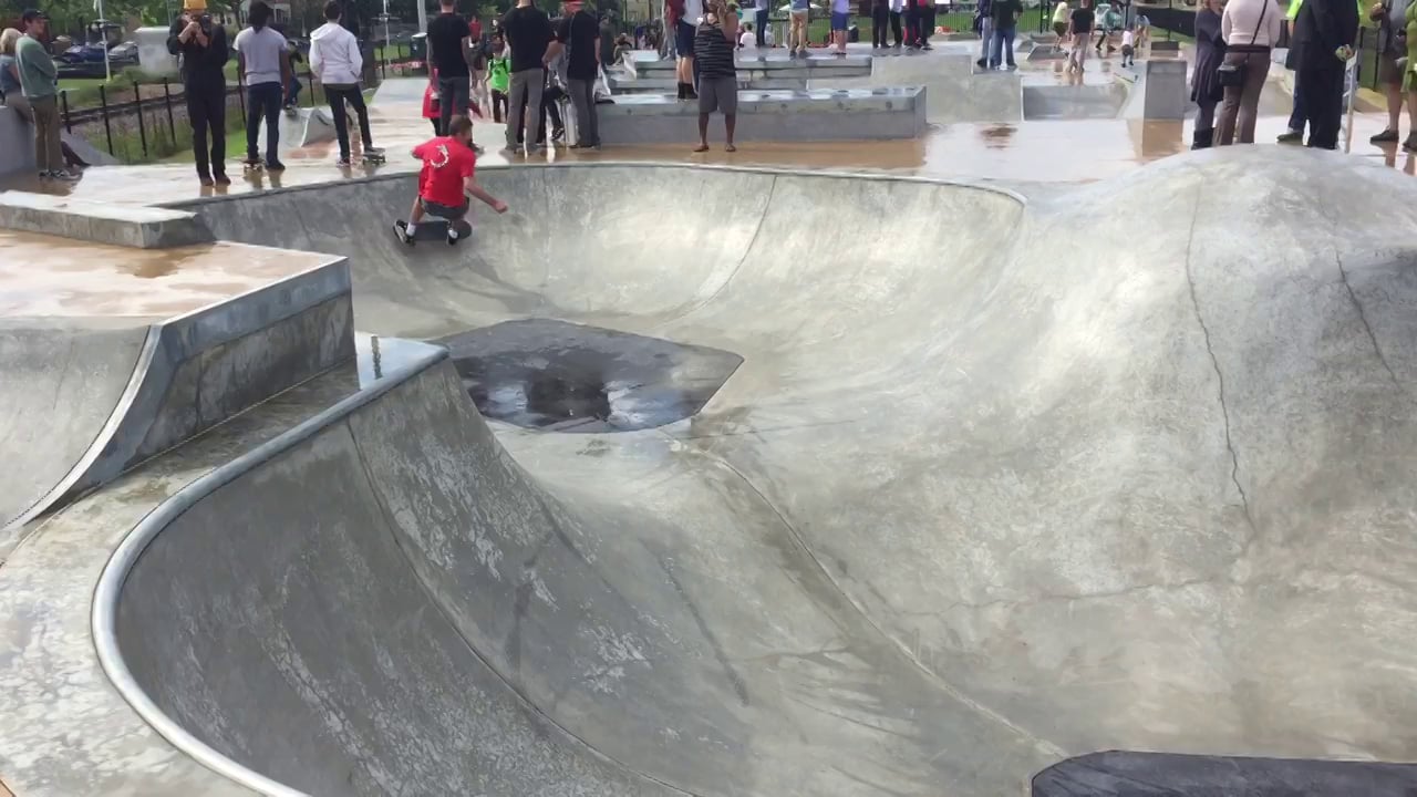 Madison skatepark opening - Cris Blattner skates on Vimeo