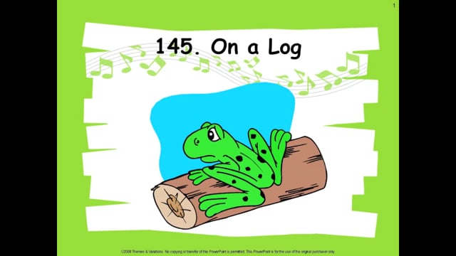 On a Log | MusicplayOnline