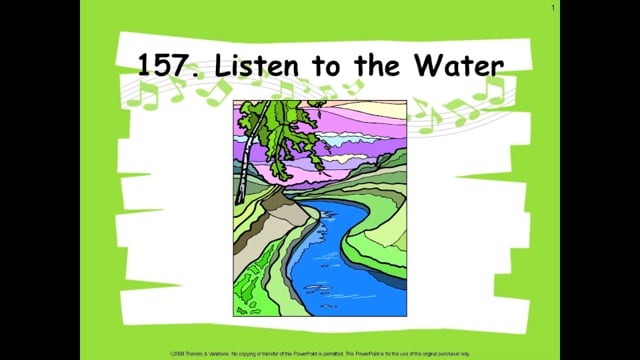 Listen to the Water | MusicplayOnline