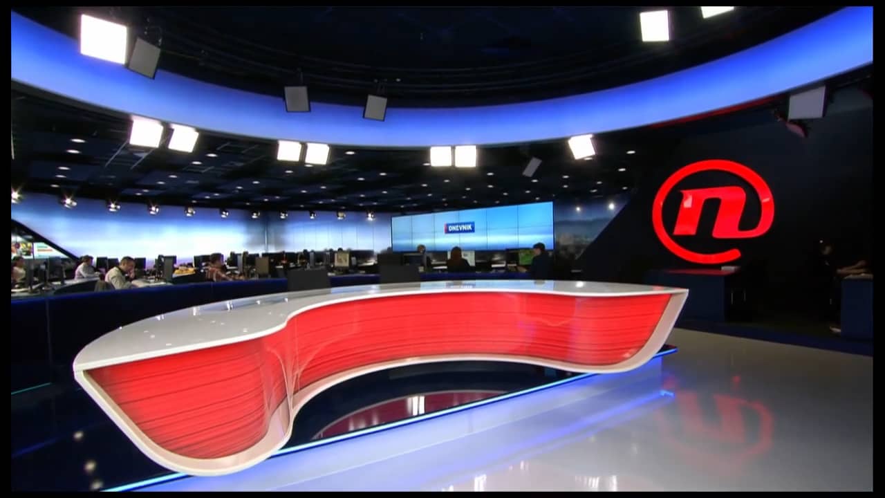 Nova TV Croatia - news studio & news room redesign on Vimeo