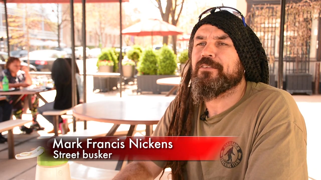 Mark Francis Nickens: Metro Musician (Natural Sound Version) on Vimeo