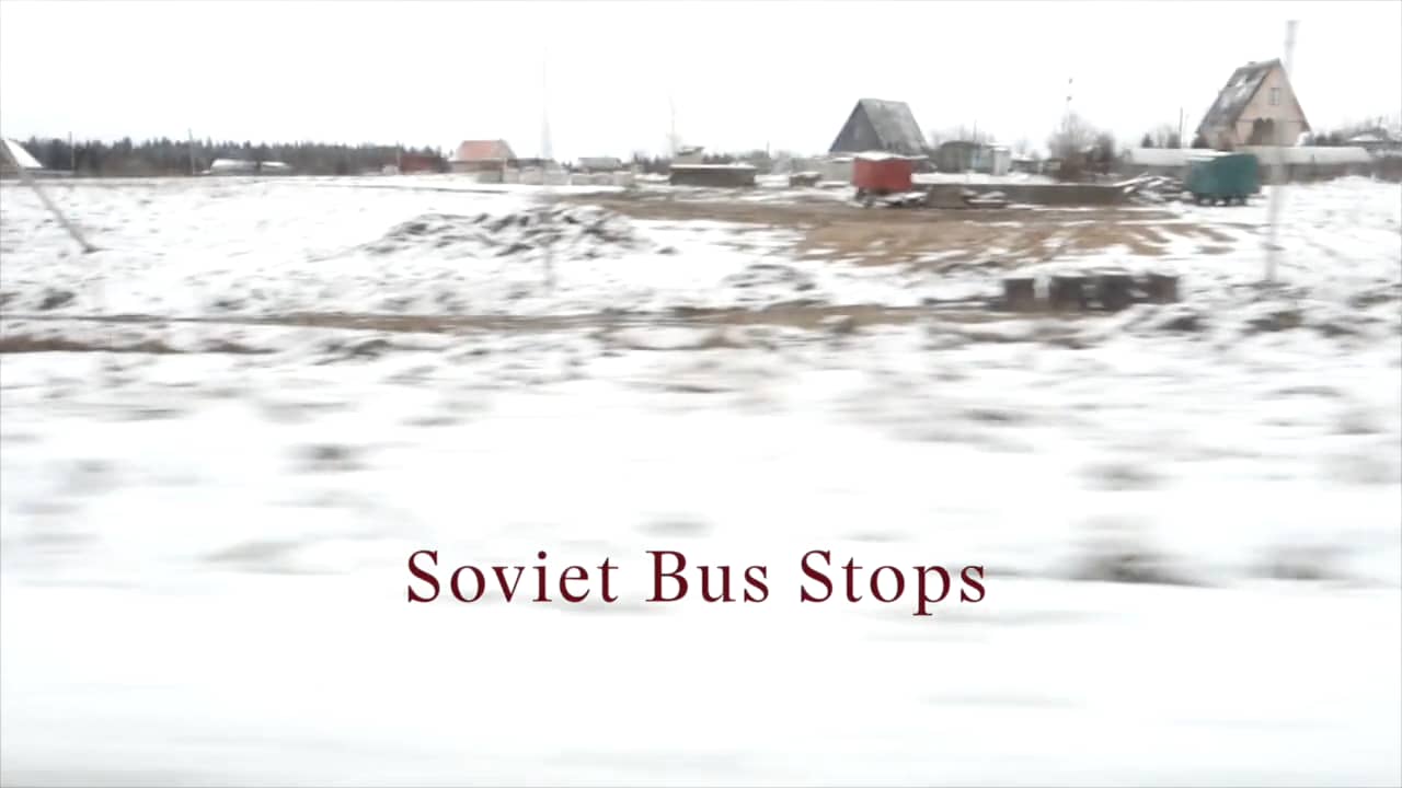 Soviet Bus Stops Book - 2015 published by FUEL on Vimeo