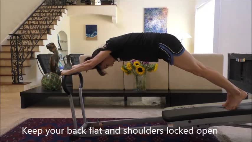 Total Gym Pilates Toe Bar on Vimeo
