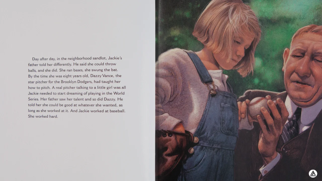 Mighty Jackie the Strike Out Queen read by Marissa Moss