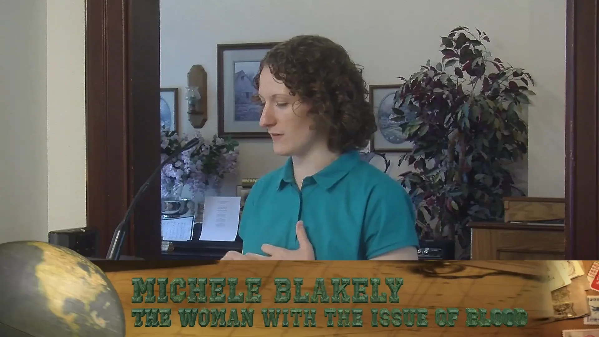 Michele Blakely - The woman with the Issue of blood - 20150906_ on Vimeo