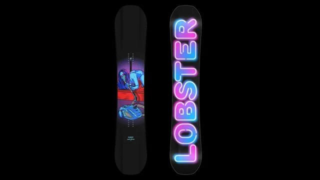 Lobster Snowboard Logo