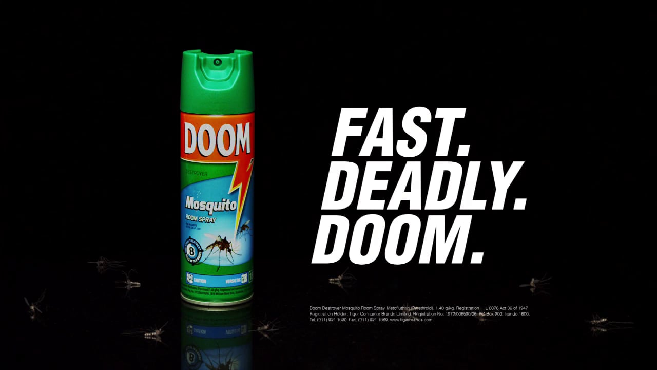 Doom Mosquito Spray on Vimeo