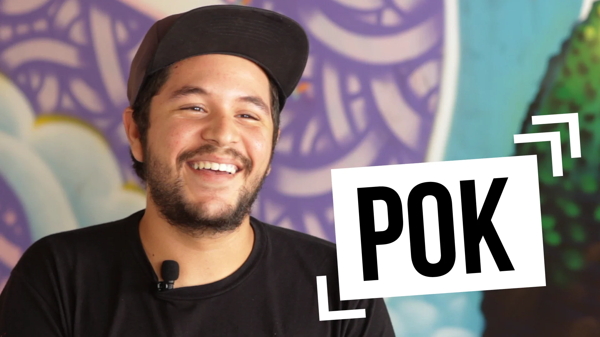 POK, o grafiteiro que enche a cidade de olhos coloridos