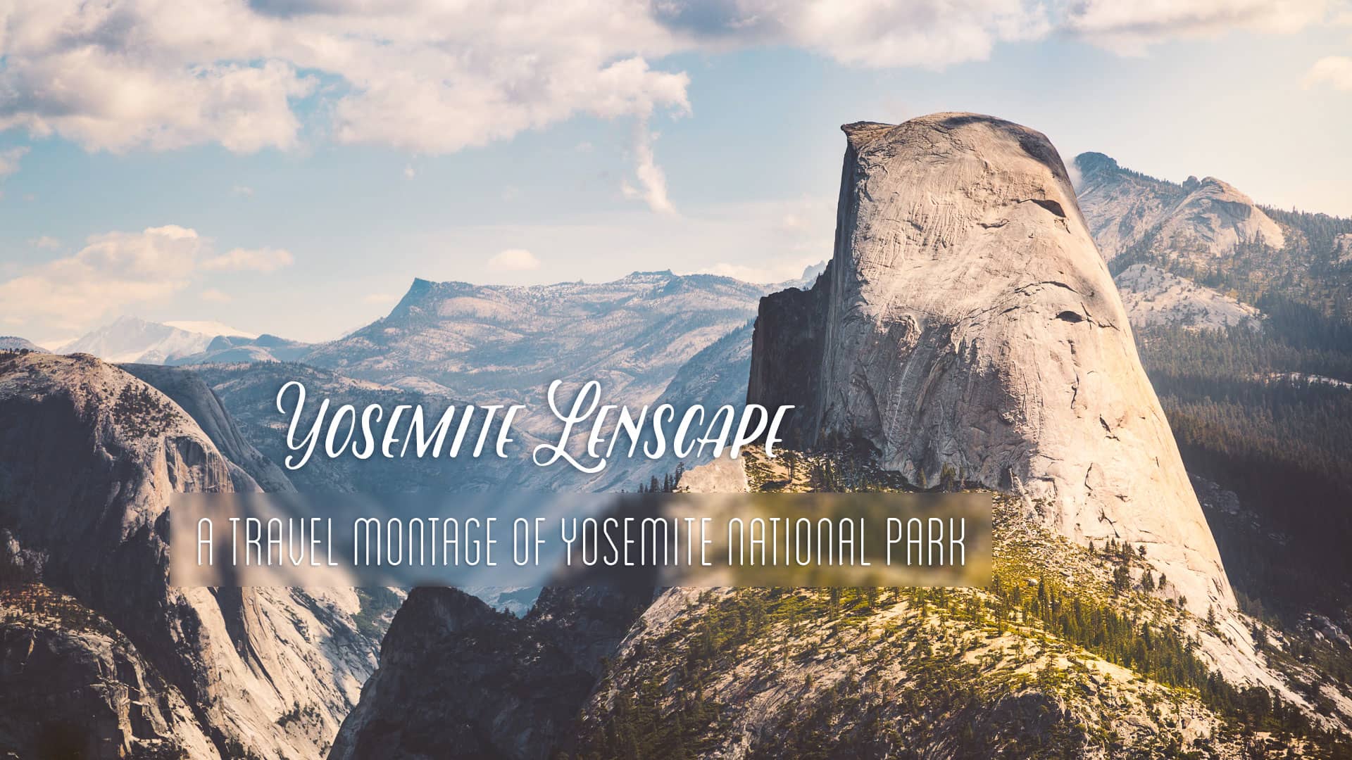 Yosemite Lenscape: A Travel Montage on Vimeo