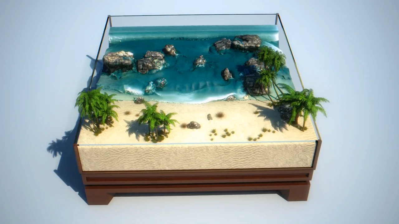 Realflow Beach Wave Simulation RnD on Vimeo