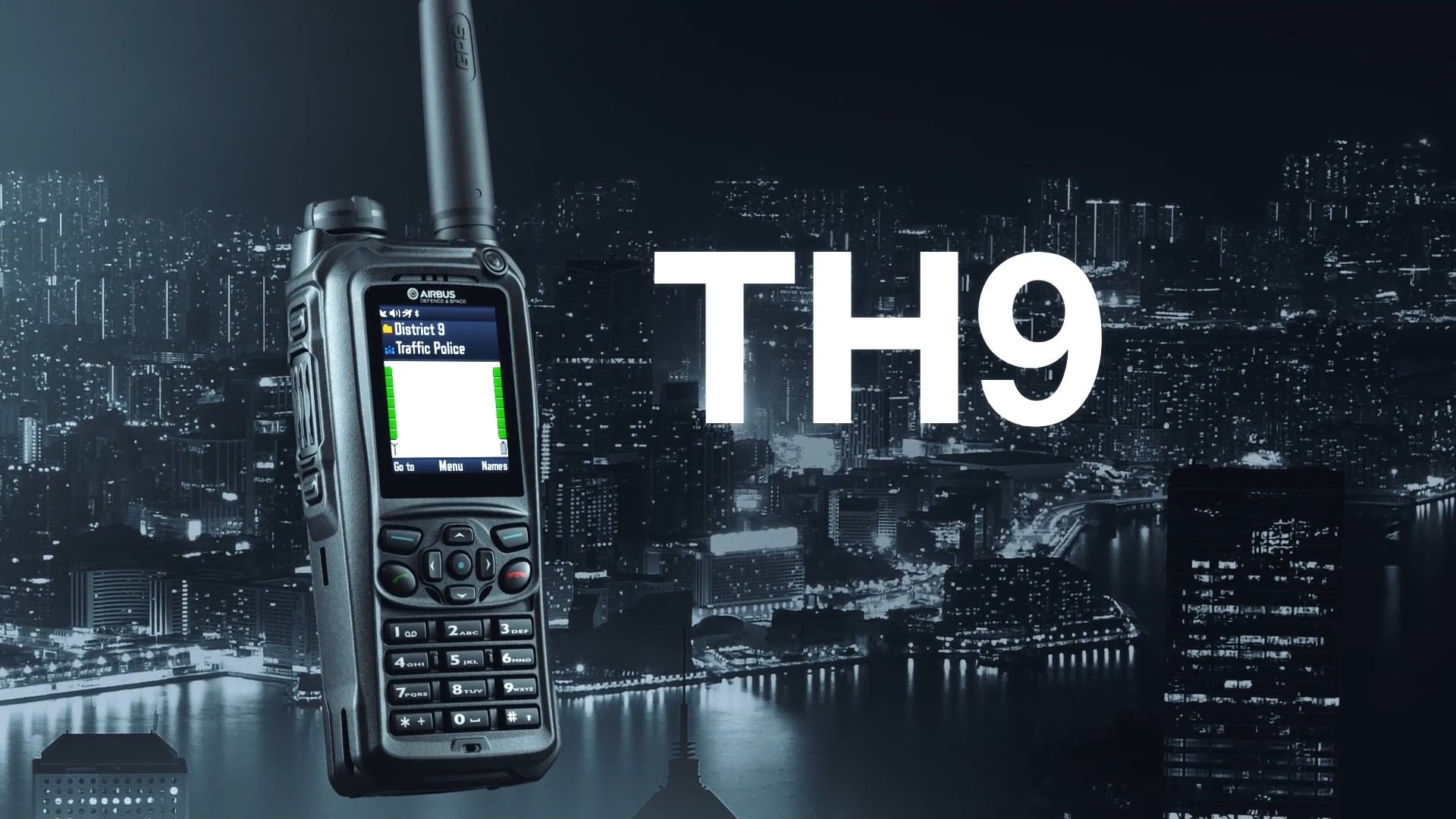 Power in the hand - TH9 TETRA radio on Vimeo