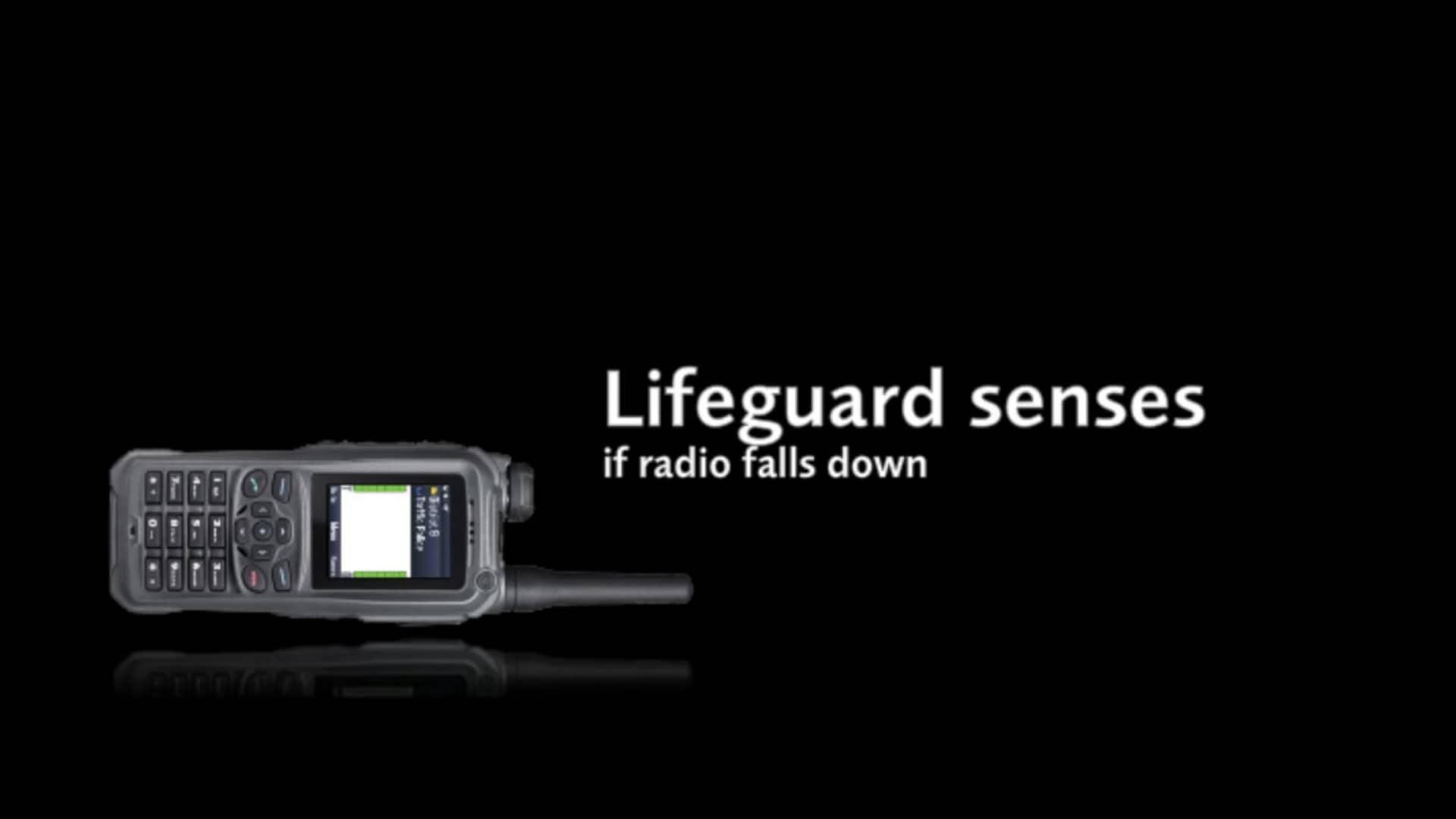 How Lifeguard works on TETRA radios on Vimeo