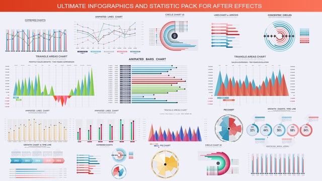 After effects corporate templates - 4K NextGen Resizable Statistics ...