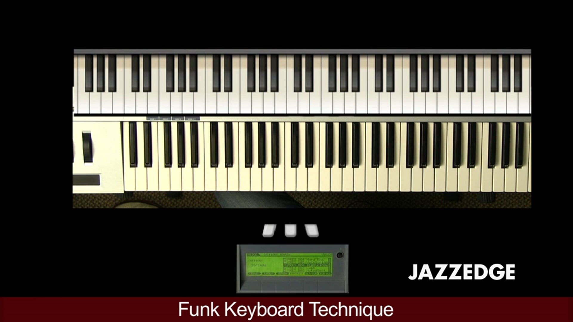 Funk Keyboard Technique 1 - Jazzedge Academy