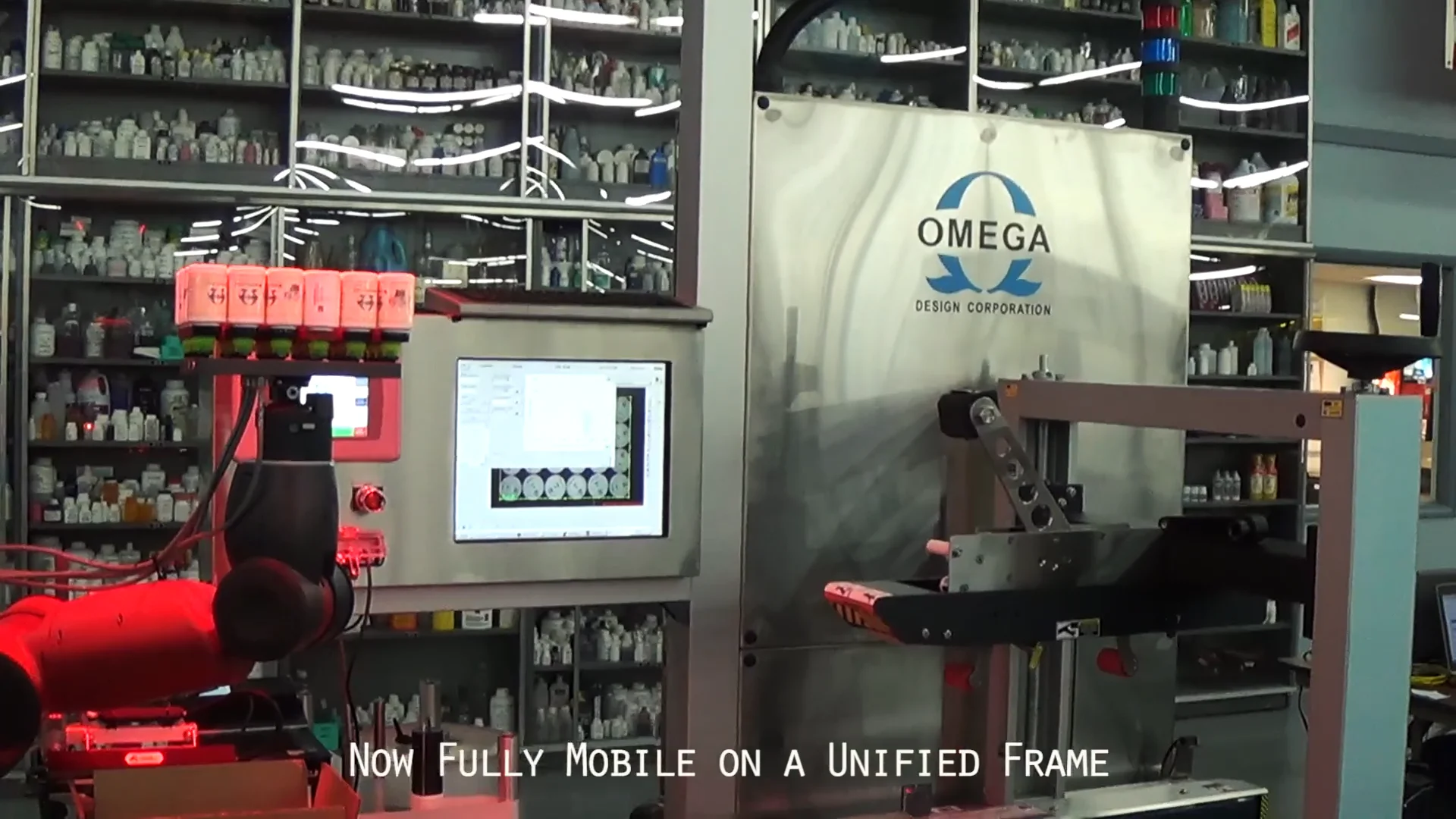 Collaborative Robot and Omega's IntelliPac on Vimeo
