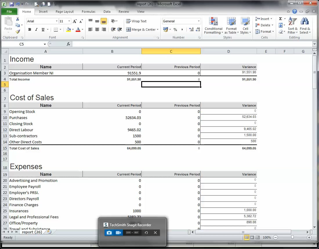 SortMyBooks How to export a report to excel. on Vimeo
