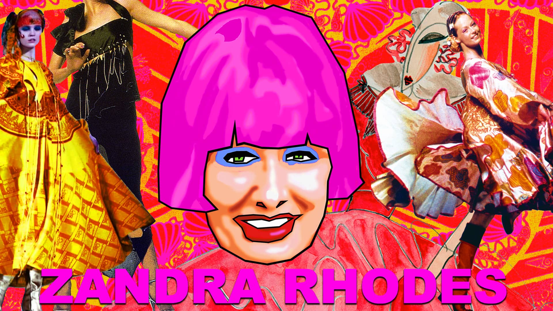ZANDRA RHODES by DUGGIE FIELDS on Vimeo