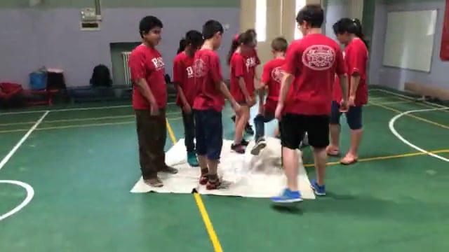 Gr6 Magic Carpet Team Building activities on Vimeo