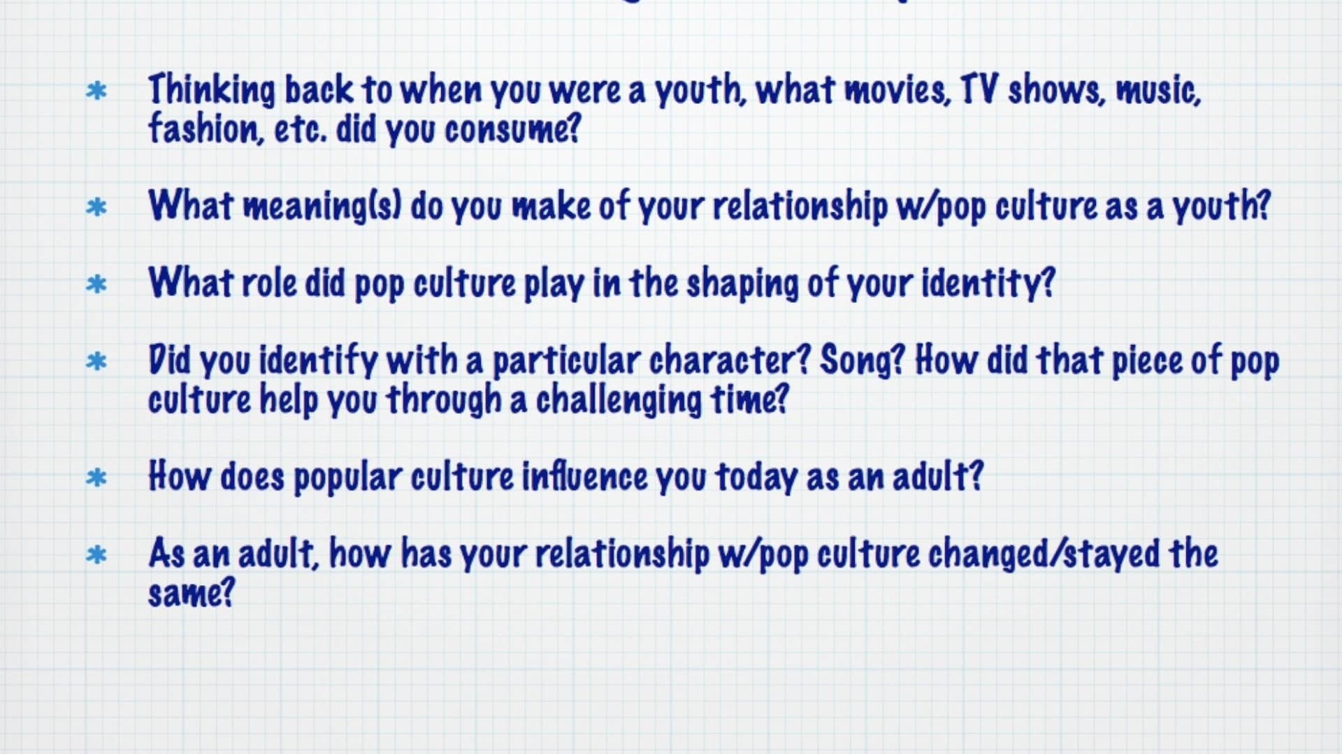 pop culture on Vimeo