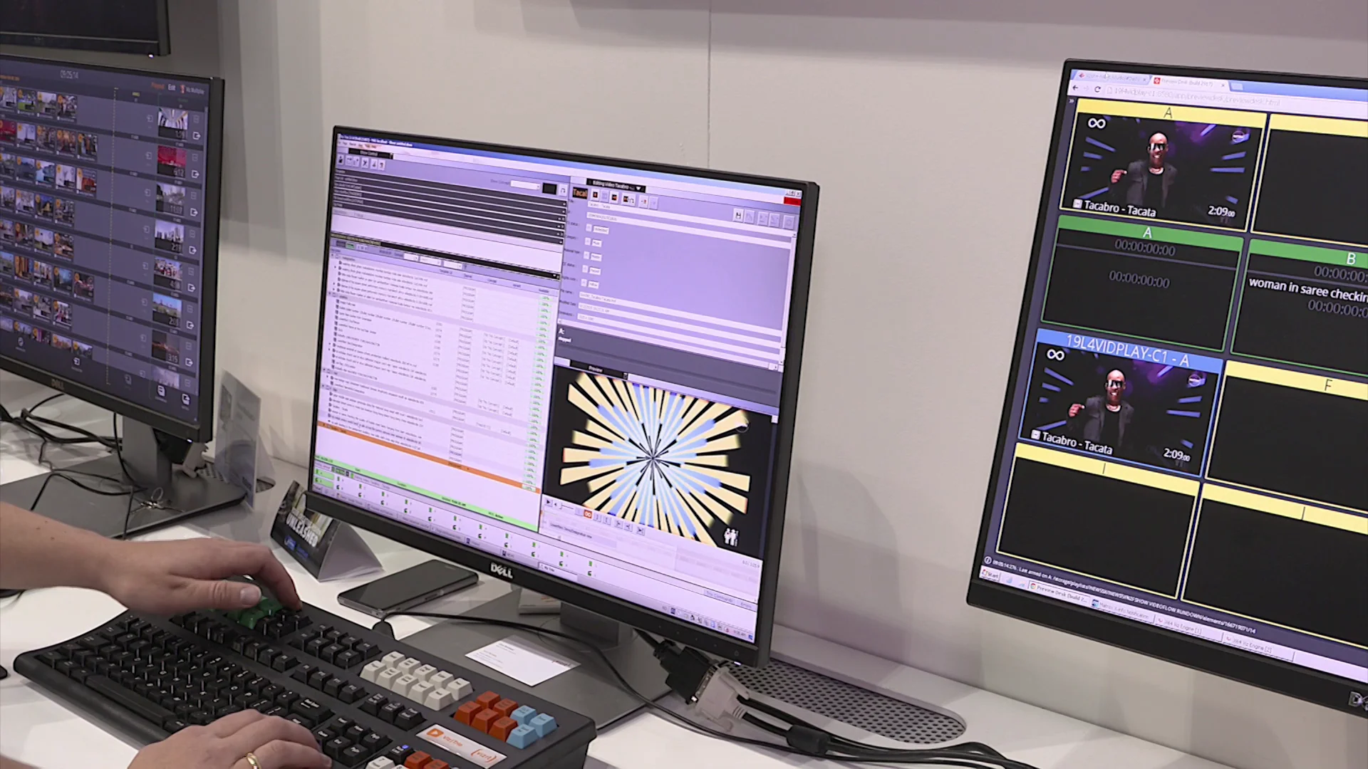 IBC 2015: Vizrt control room with video demonstration on Vimeo