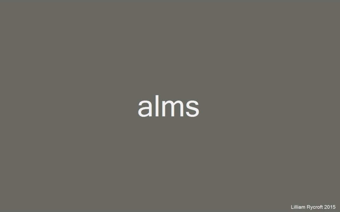 How To Say alms.mp4 on Vimeo