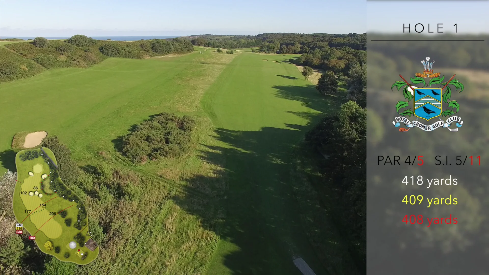 Royal Cromer Golf Club - RCGC Hole 1 on Vimeo