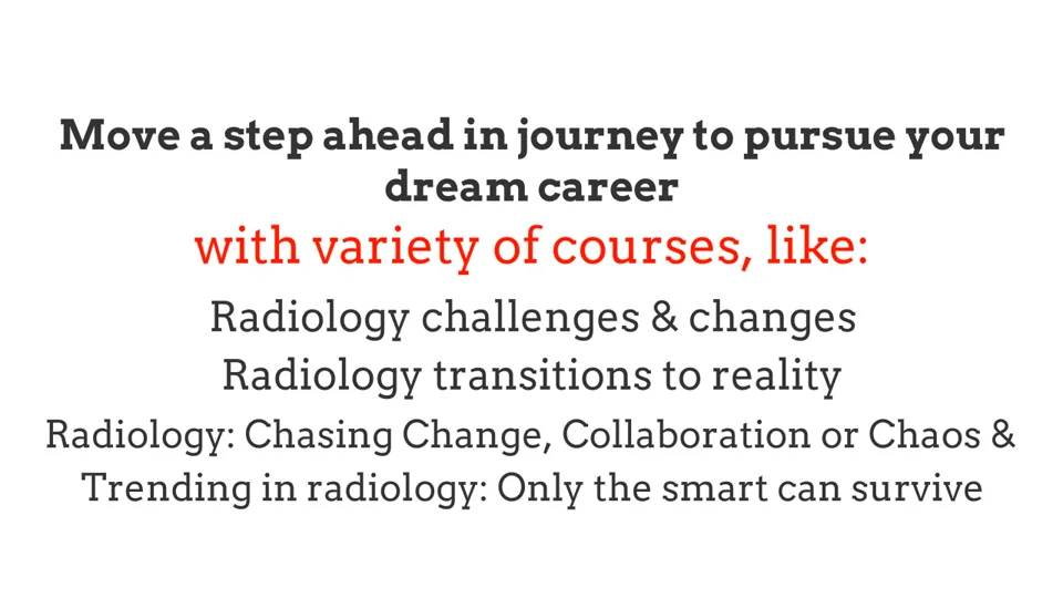 Radiology Continuing Education on Vimeo